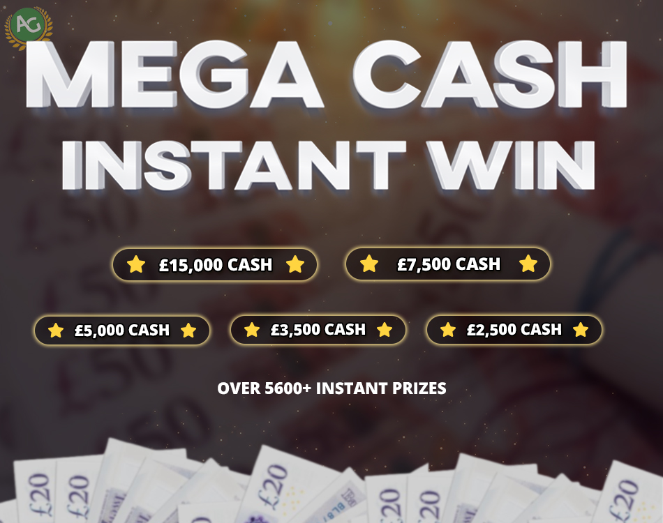 Mega Instant Cash Draw - AgriGiveaways