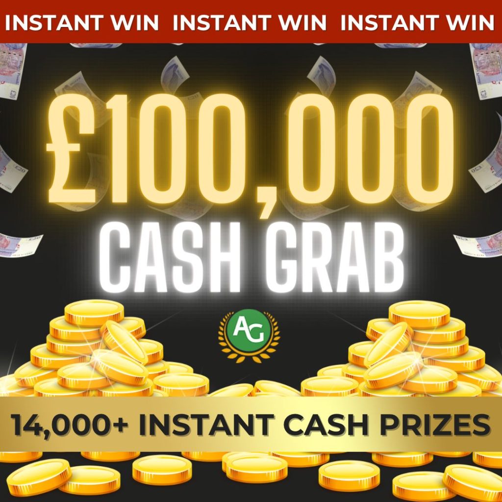 Summer £100k Cash Grab - AgriGiveaways